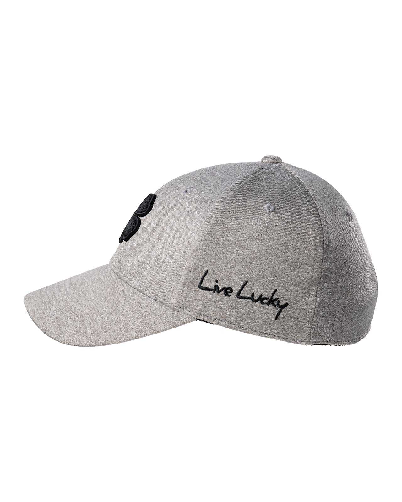 Lucky Heather Silver | Fitted Hat | Black Clover | Live Lucky Hats